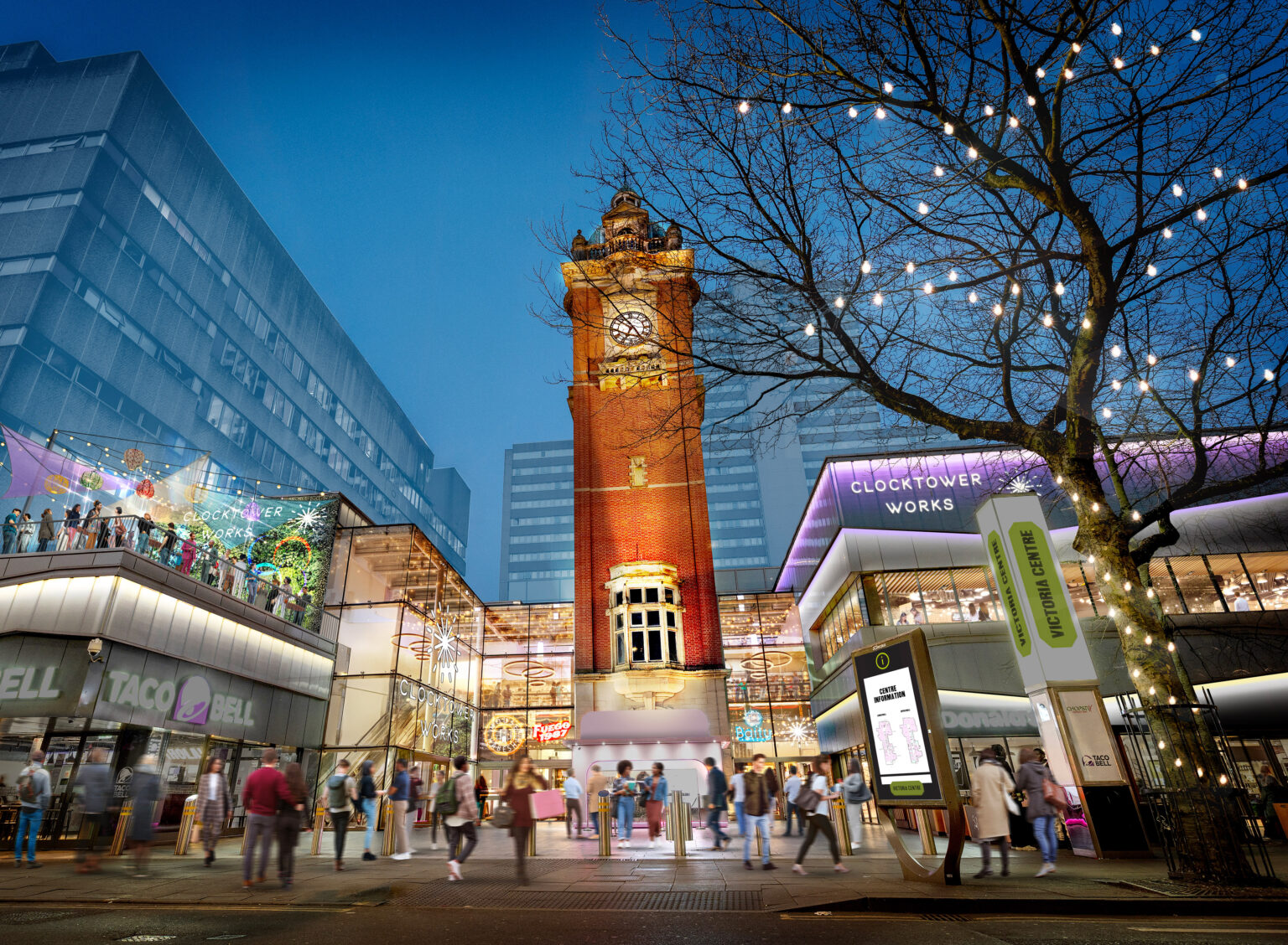 Clocktower Works Food Hall Planned For Victoria Centre, Nottingham ...