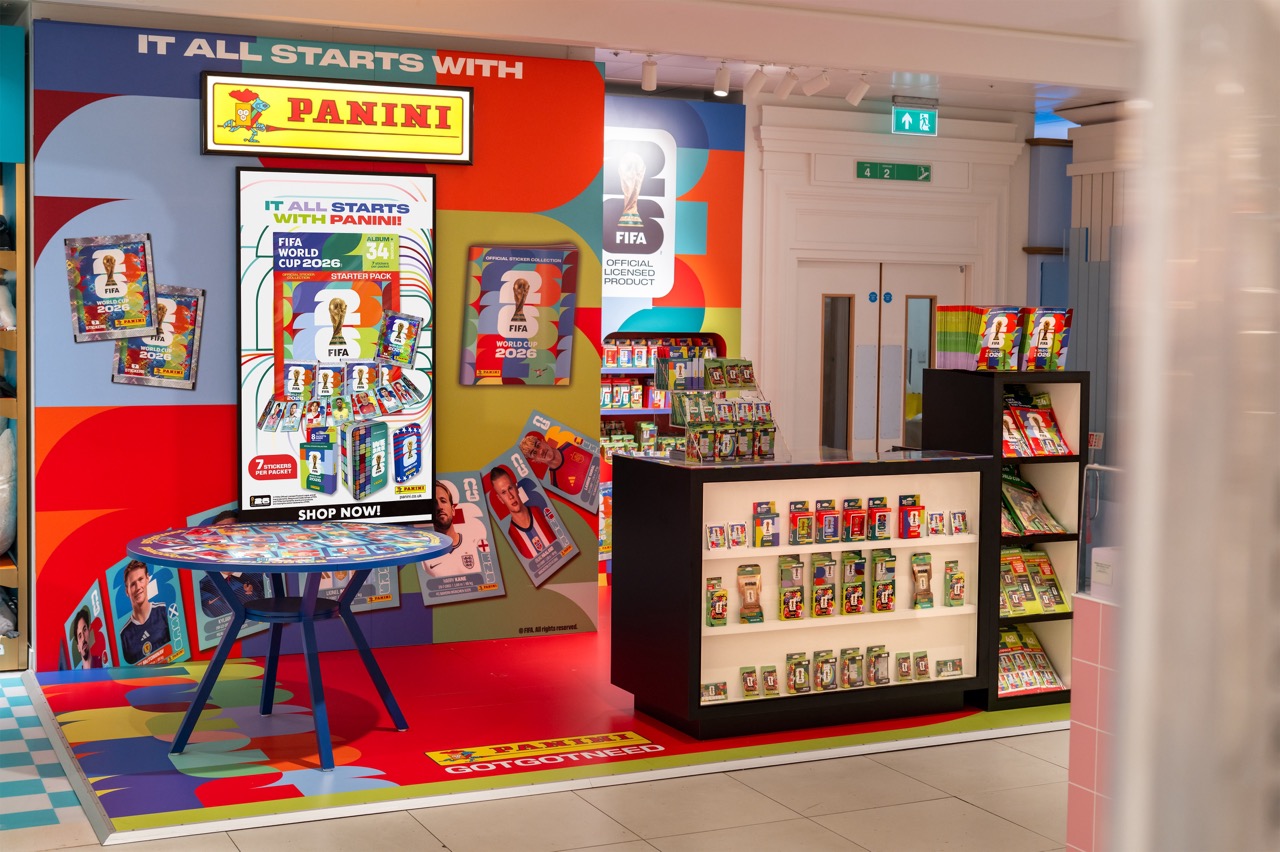 Panini Opens World Cup Pop-Up At Selfridges